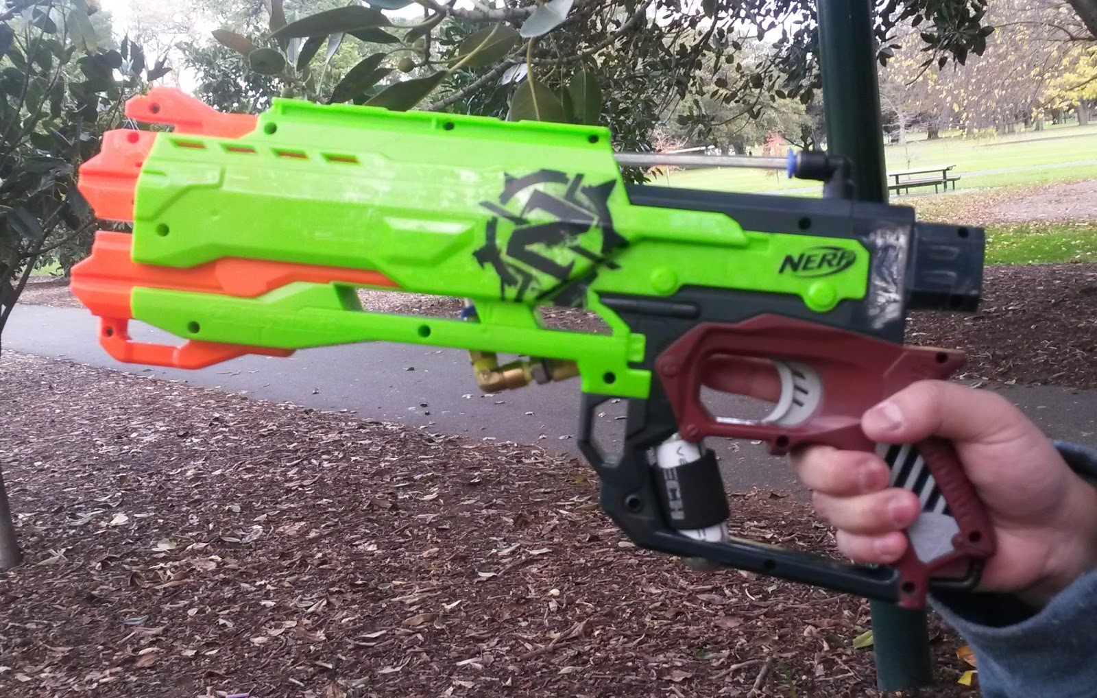 Triple Shot Smart AR Experiment : r/Nerf