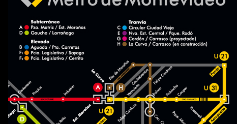 DTodo1Poco: Montevideo por Metro
