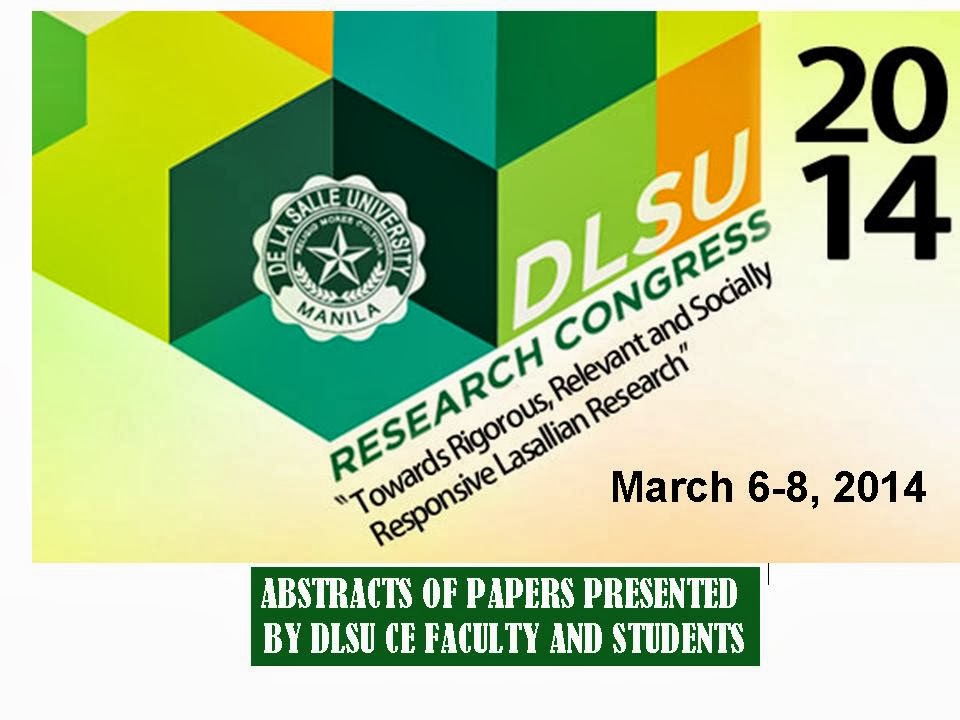 Civil Engineering Dept., DLSU-Manila - AnimoCIVnews:Online: CE Dept ...