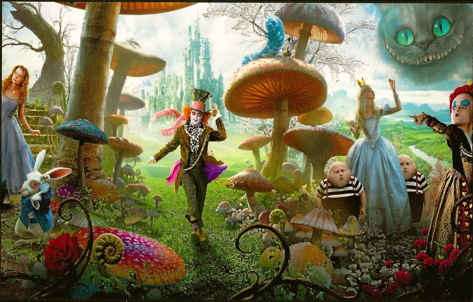 My Favorite Movies and Stars: Alice in Wonderland with Johnny Depp and ...