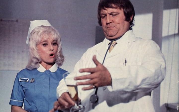 Carry On Blogging!: Barbara Carries On ... As Nurse Susan Ball