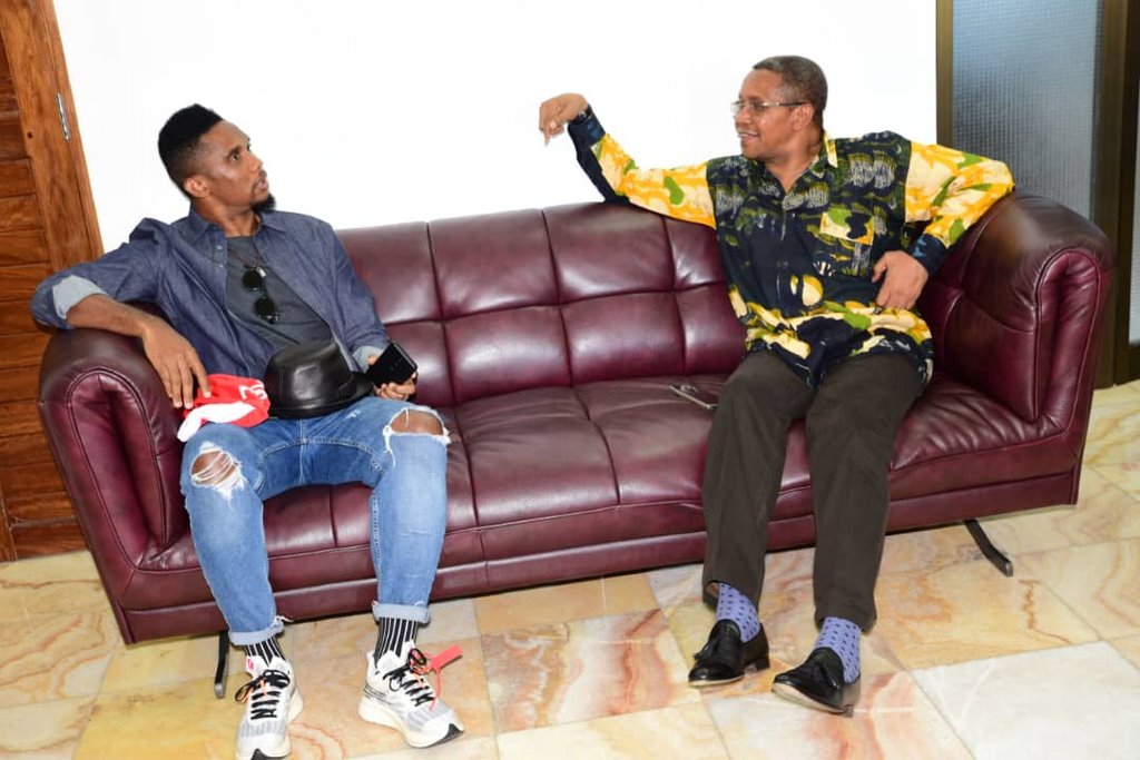 Samuel Eto’o Akutana na Kikwete Masaki Dar | UDAKU SPECIAL