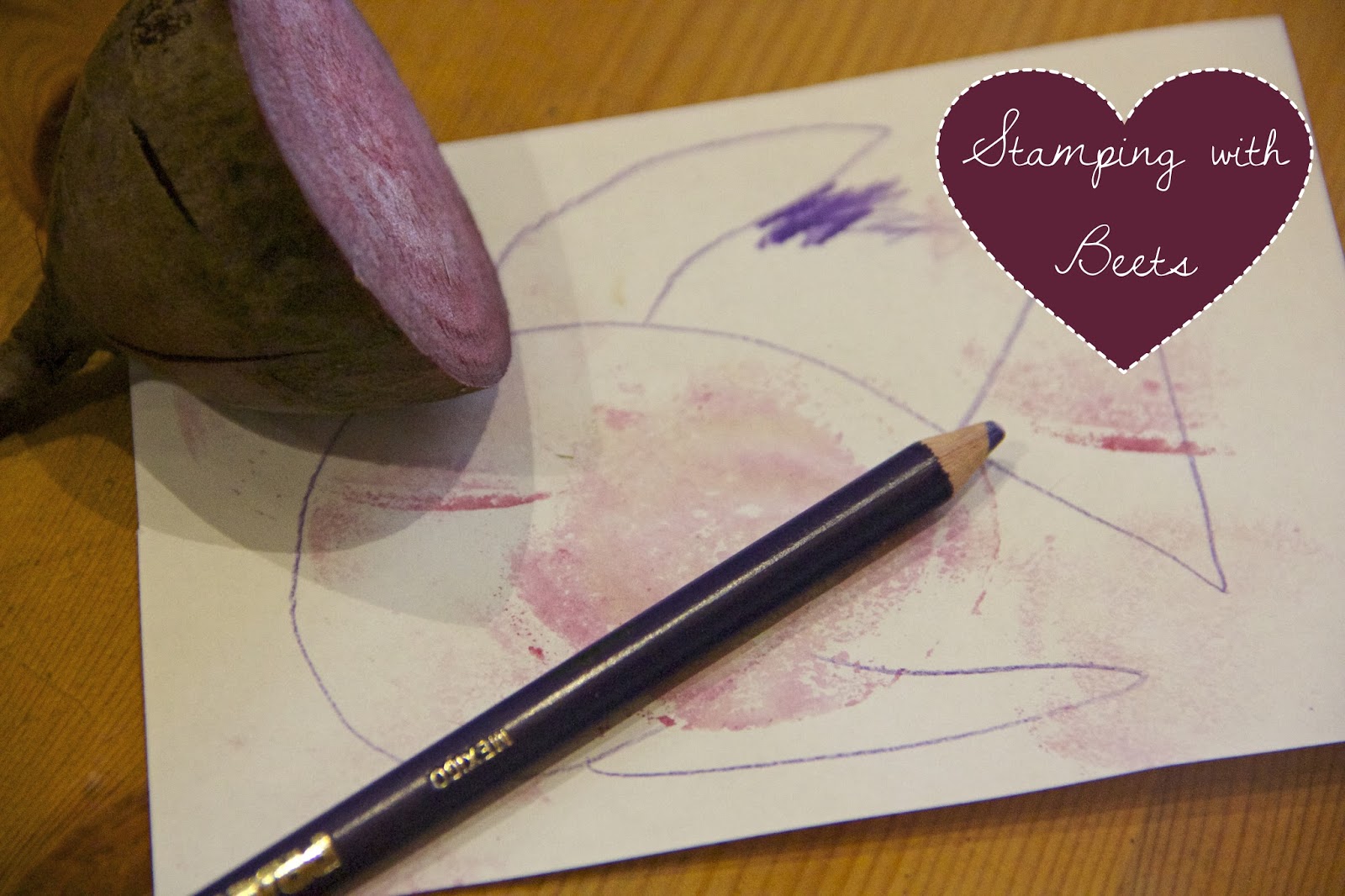 Food for Thought: Easy Toddler Food Crafts: Beets