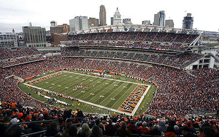 Andrea's Adventures: Sunday Stadium Review - Bengals