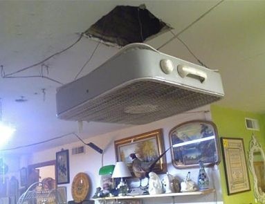 Redneck Ceiling Fan : r/redneckfixes