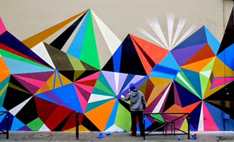 Artistas Urbanitas: Mural Abstracto