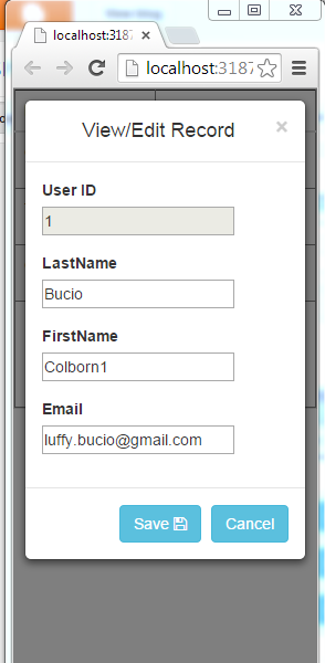 ASP.NET GridView Forms on BootStrap