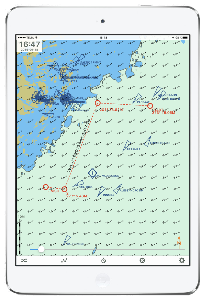 i-Marine Apps: SeaPilot 3.85 Weather Routing