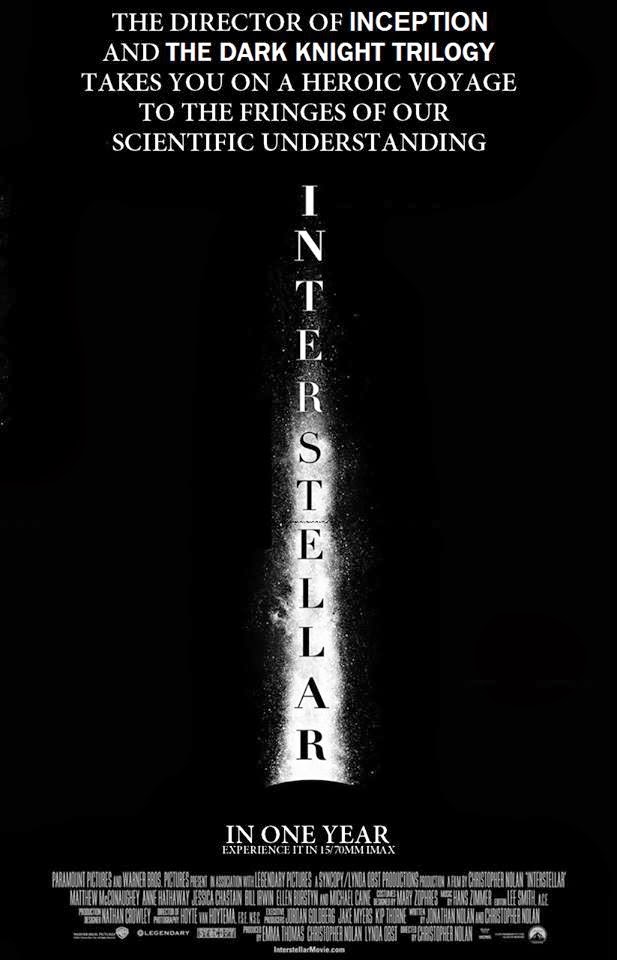 CINÉFAGOS ANÓNIMOS: Primer teaser y póster de Interstellar, de ...