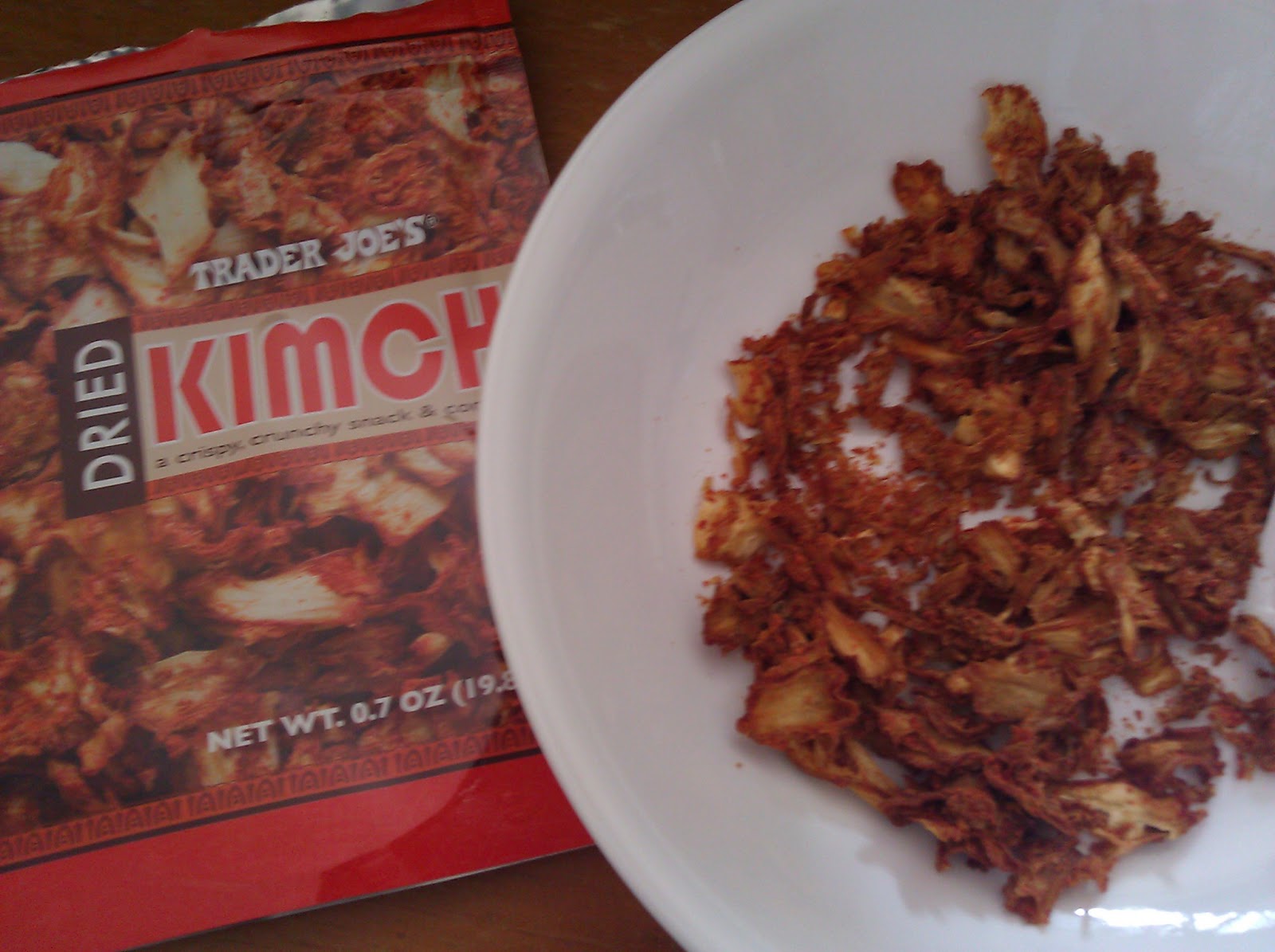 Trader Joes Dried Kimchi Snack ~ Preesi ... Food Whore