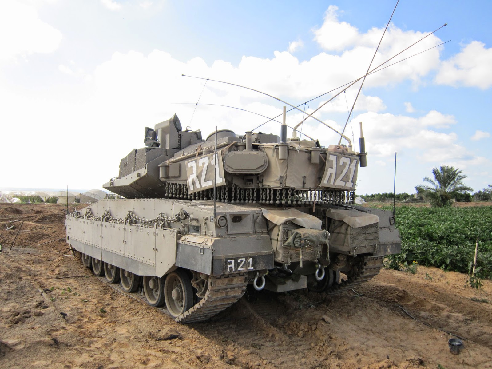 SNAFU!: The IDF's 401st Armored Brigade operating near Gaza (pics)...