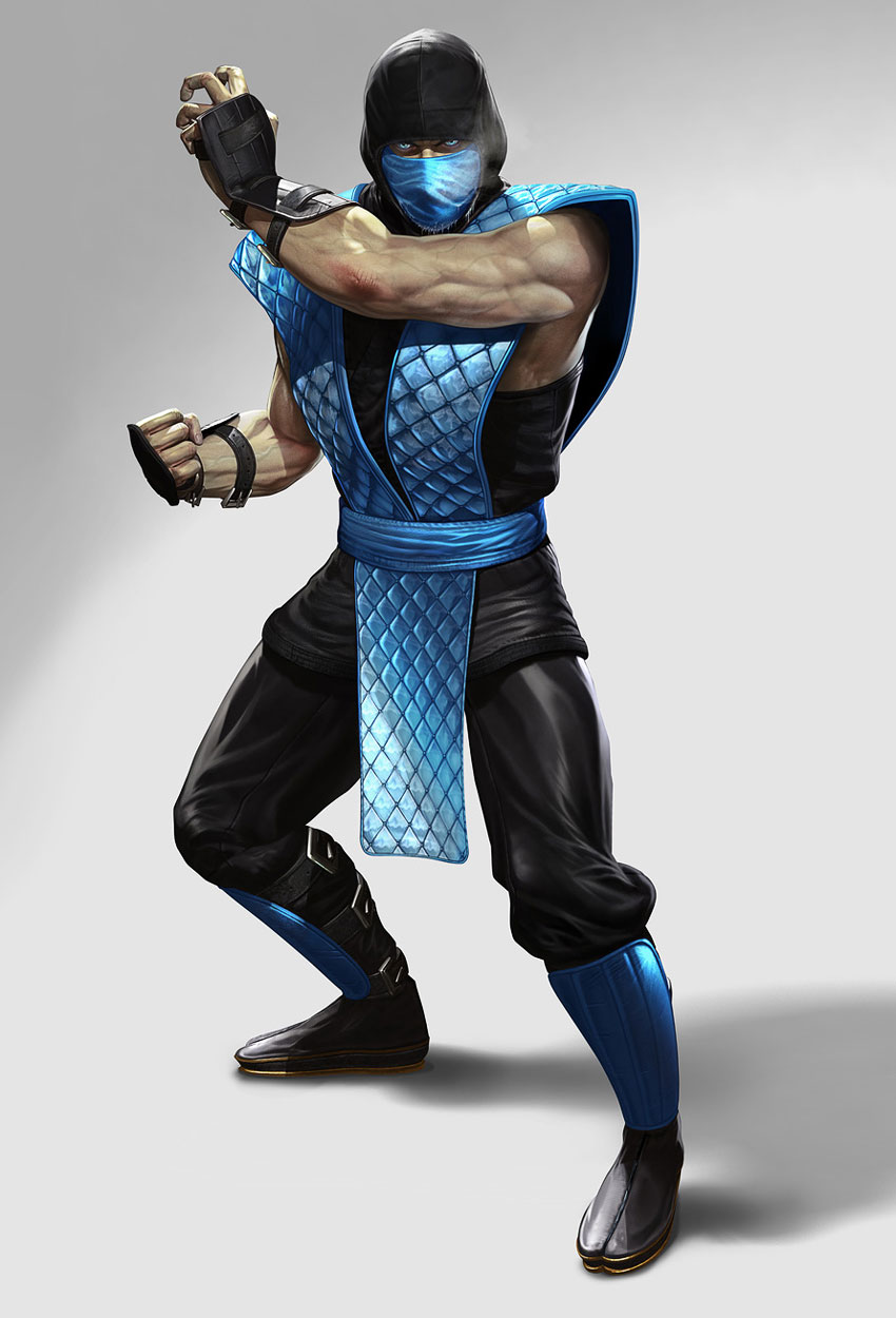 Jits: El mejor peleador con poderes de Hielo en Mortal Kombat...Sub-Zero...