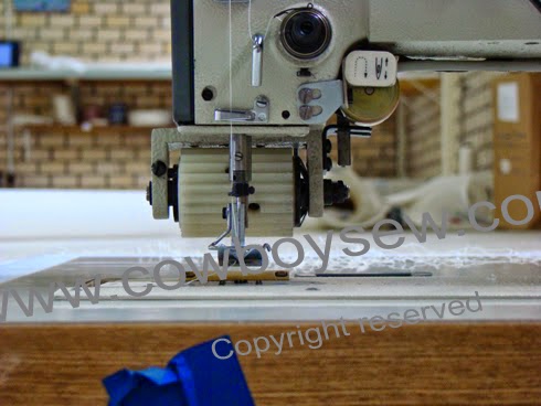 Heavy duty industrial sewing machines: 9518-30 Long arm zigzag sail ...
