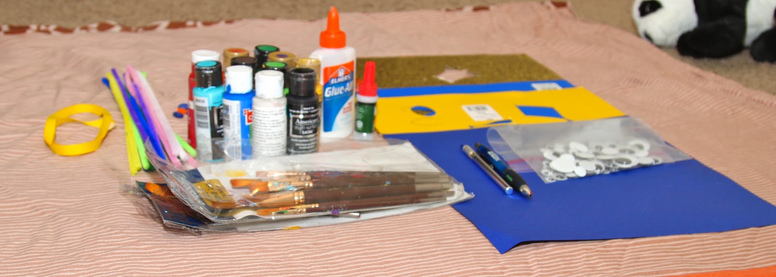 One Stop With KK: DIY : Alphabet Wall