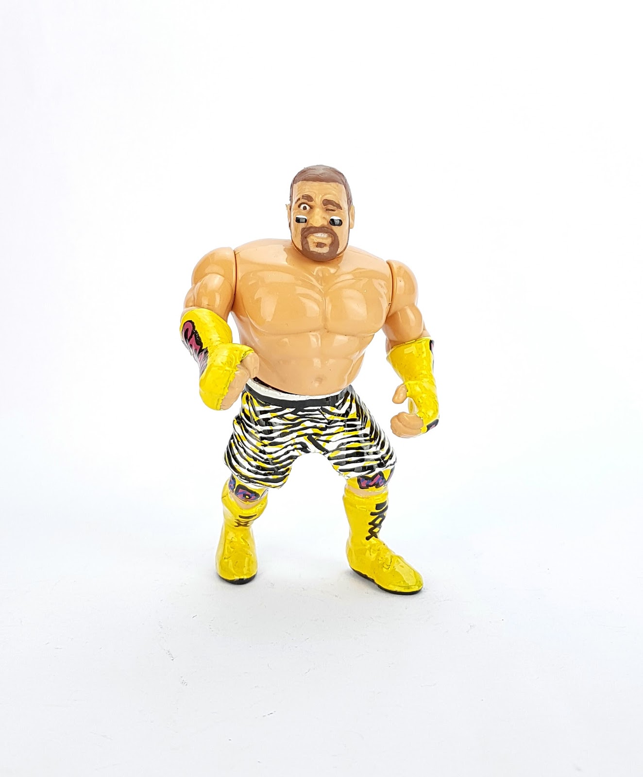 WWF Hasbro Custom Figures ☆ Mojo Rawley | Vintage Action Figures - The ...