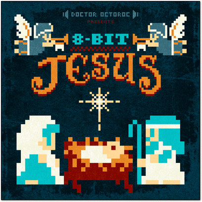 He Died For My Grins: Jesus Pixel Art