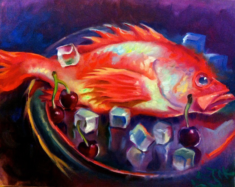 Ethan Jack Harrington Art: Fun With Food!