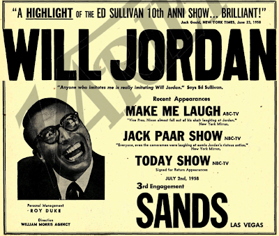 Classic Television Showbiz: An Interview with Will Jordan - Part Nine