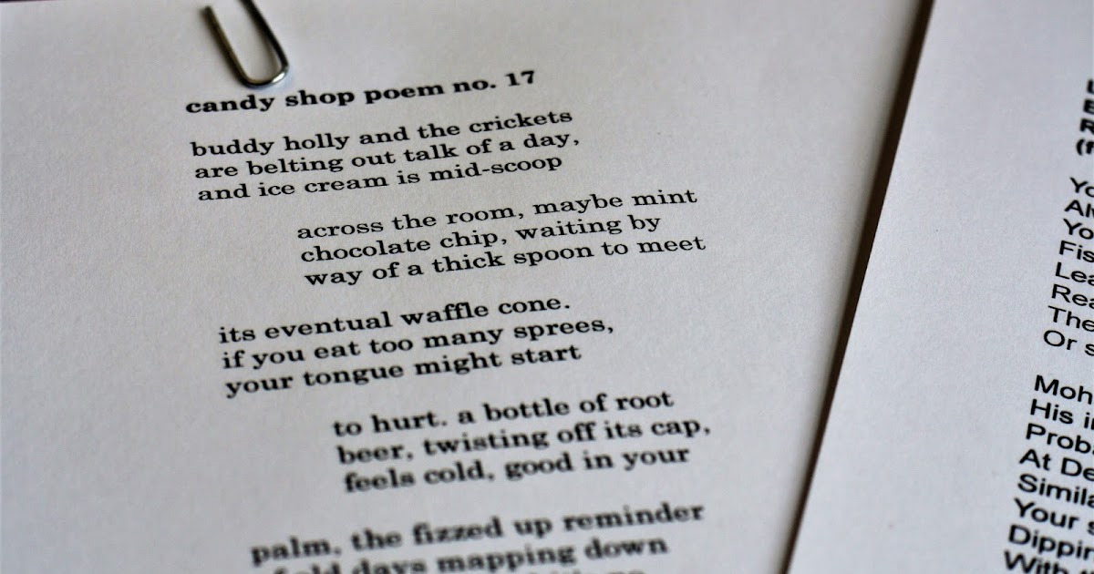 poetry with jennifer hetrick ♥: candy shop poems in my traveling poetry ...