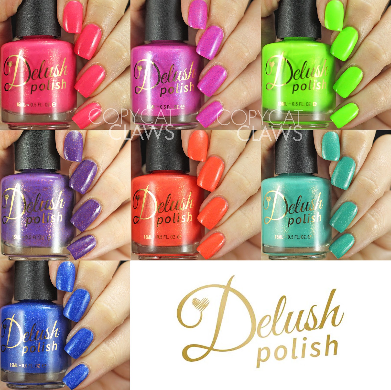 Copycat Claws: Delush Polish Nautical By Nature Collection
