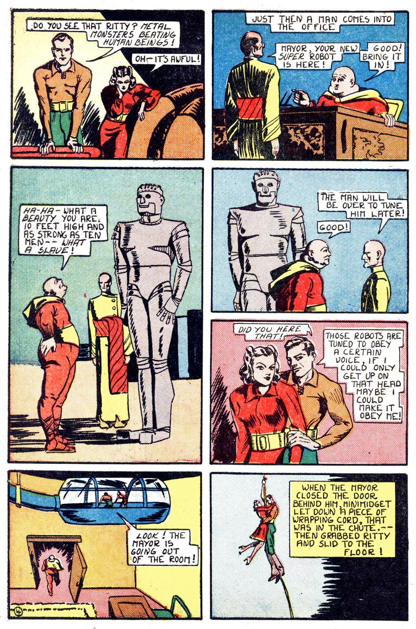Pappy's Golden Age Comics Blogzine: Number 1921: The mini couple and ...