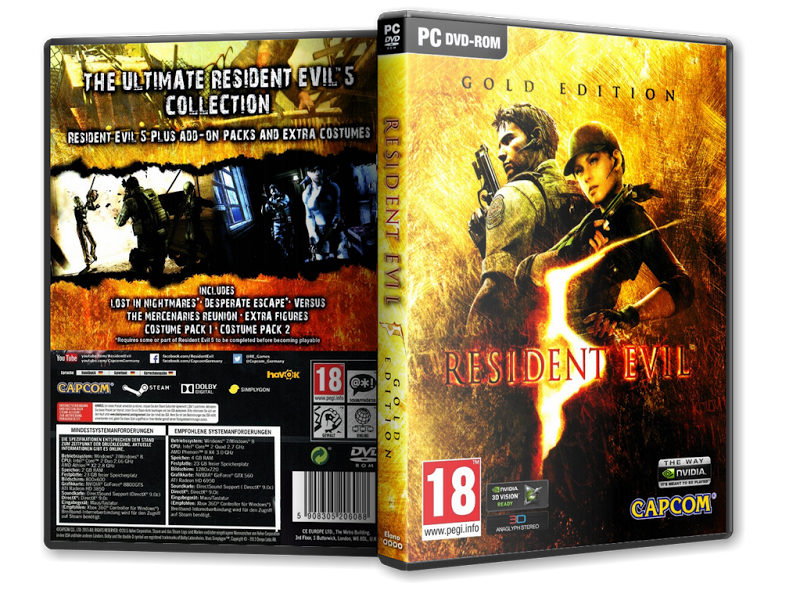 Sahilaz: Download Resident Evil 5 GOLD EDITION