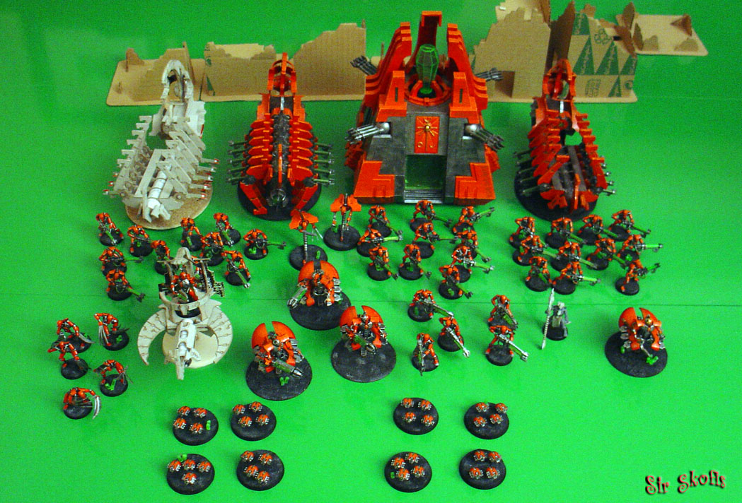 Sir Skofis's Workshop: Group pics of our Space Marine, Ork and Necron ...