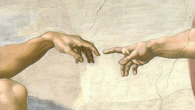 Art History: MICHAELANGELO - The Creation of Adam (Renaissance)