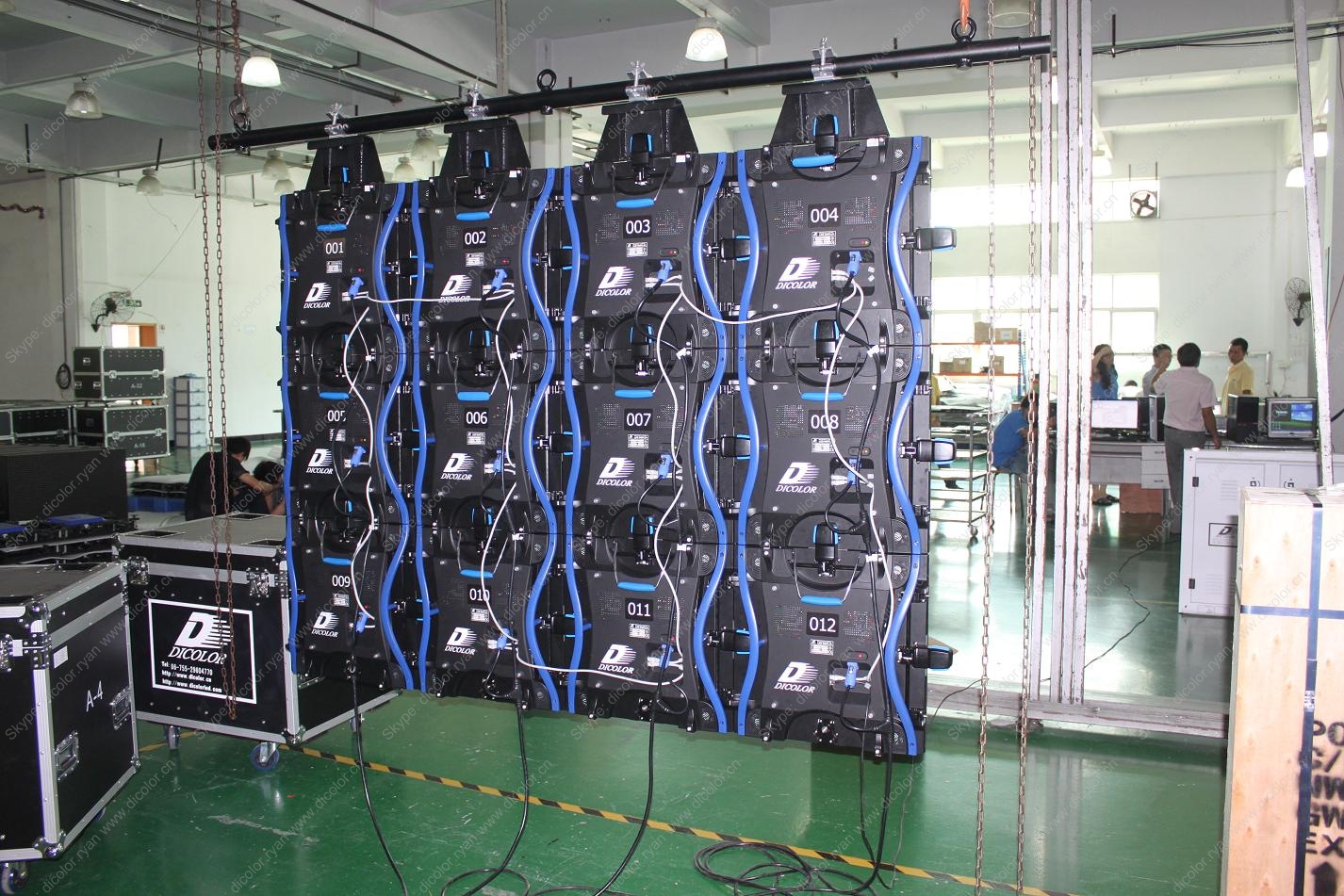 Dicolor Led Display: Easy & quick installation Dicolor rental LED ...