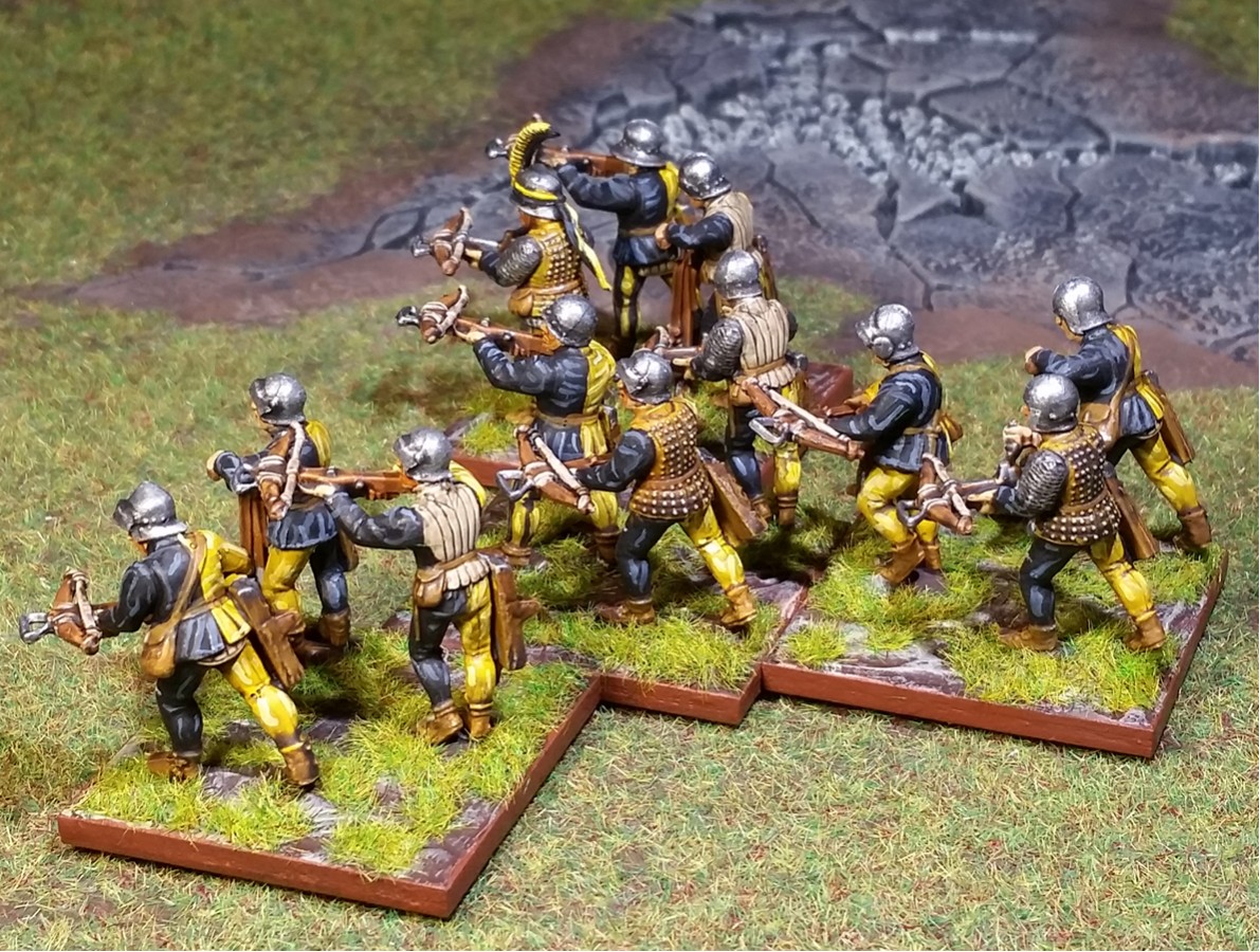 WAB Corner: Perry European Mercenaries - Averland, er...Uri Crossbowmen