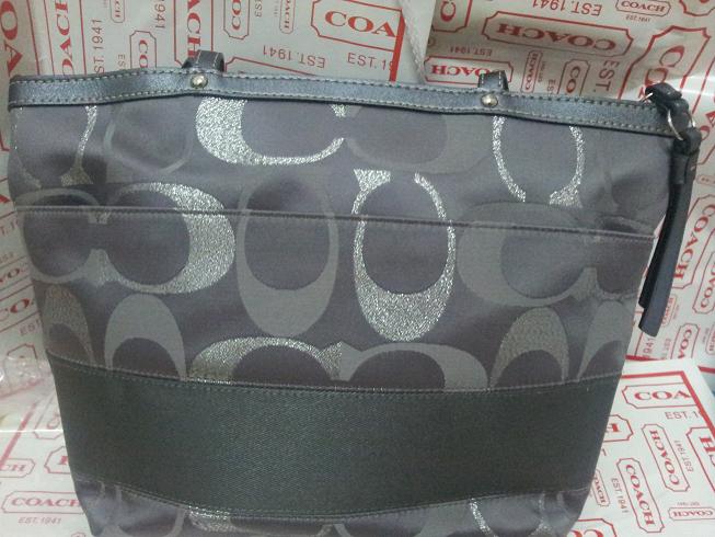 MAD FOR COACH: Coach Signature "C" Stripe 3 Color Signature Metallic ...