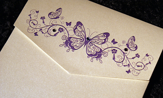 Butterfly Wedding Invitations: Gorgeous Butterfly Wedding Invitation Ideas