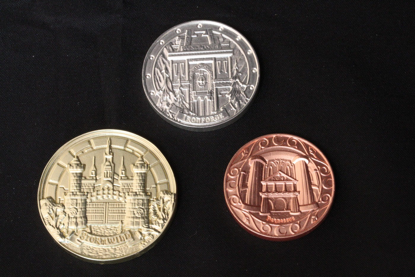 World of Warcraft miniatures: Alliance Collectible Coin Set