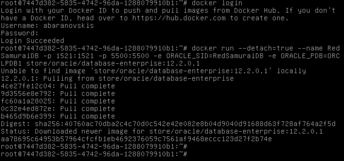 Andrej Baranovskij Blog Oracle Database Docker Image In Docker Cloud Digital Ocean
