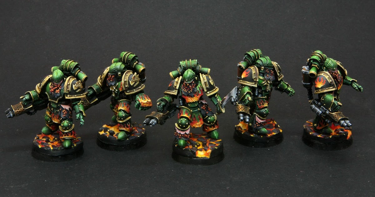 HopeRiver's Valley: Salamanders Legion Pyroclasts