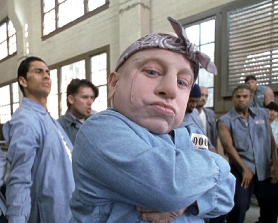 Austin Powers Mini Me Shoulders