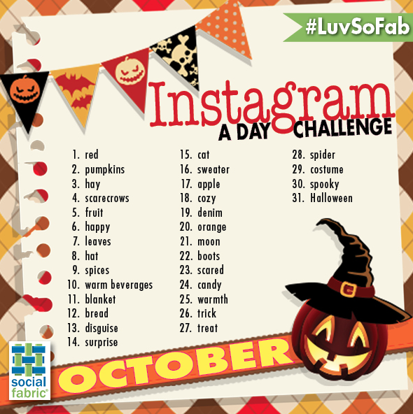 McKinney Mommas: October Instagram Photo-A-Day Challenge #LuvSoFab