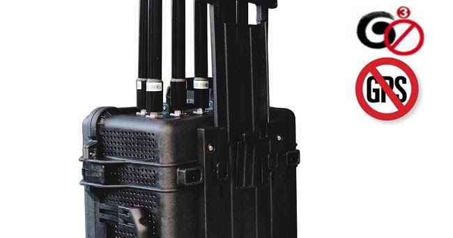 Drone Jammer: High Power 8 Antennas Signal Blocker RF Jammers With Draw ...