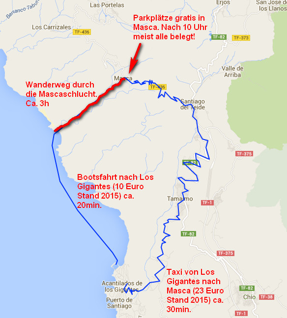 Jason Fellmann's Blog: Wanderung durch die Masca Schlucht in Teneriffa ...