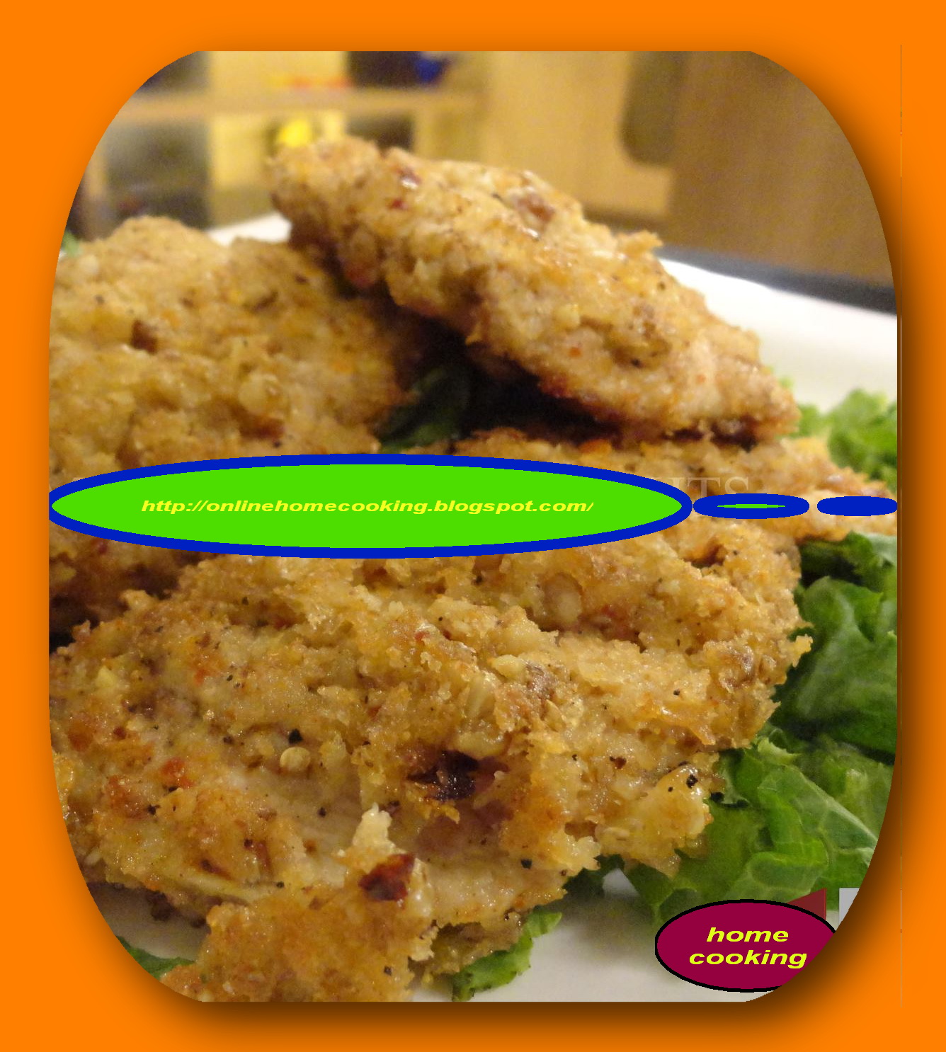 Walnut Coated Chicken | Home cooking