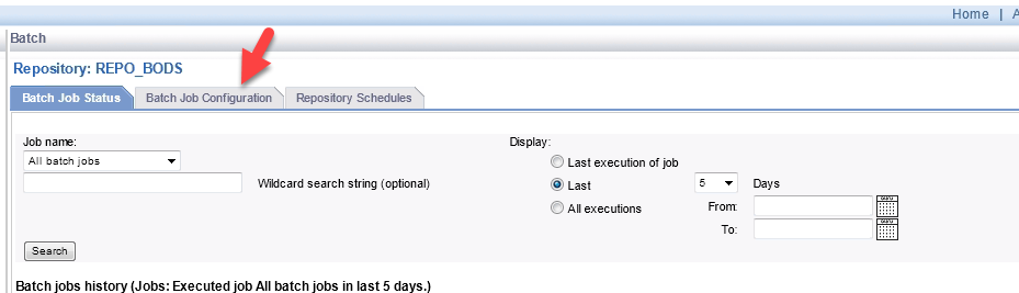 SAP TECH: Scheduling jobs in Data Services Management Console
