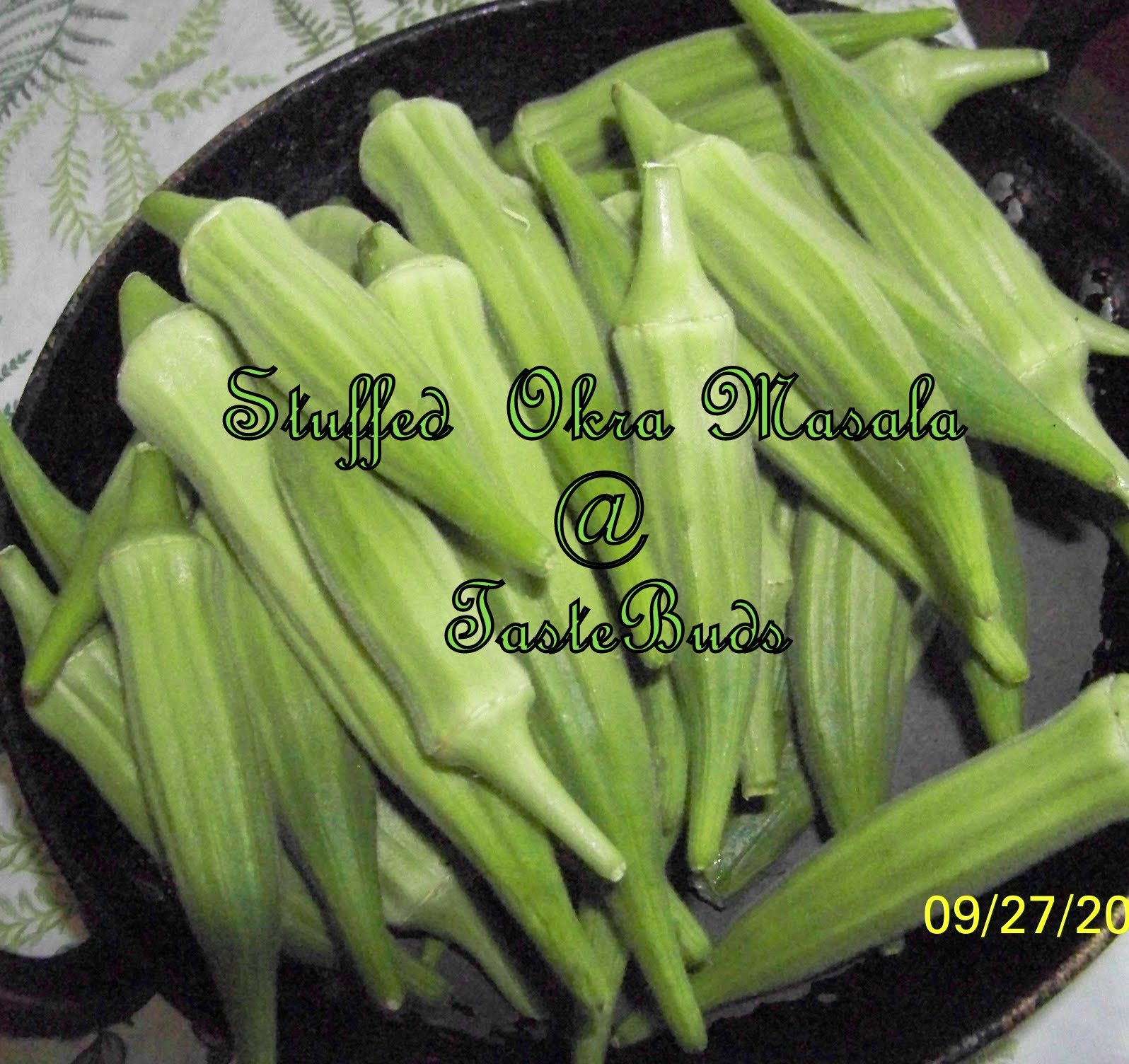 Taste Buds: Stuffed Okra Masala