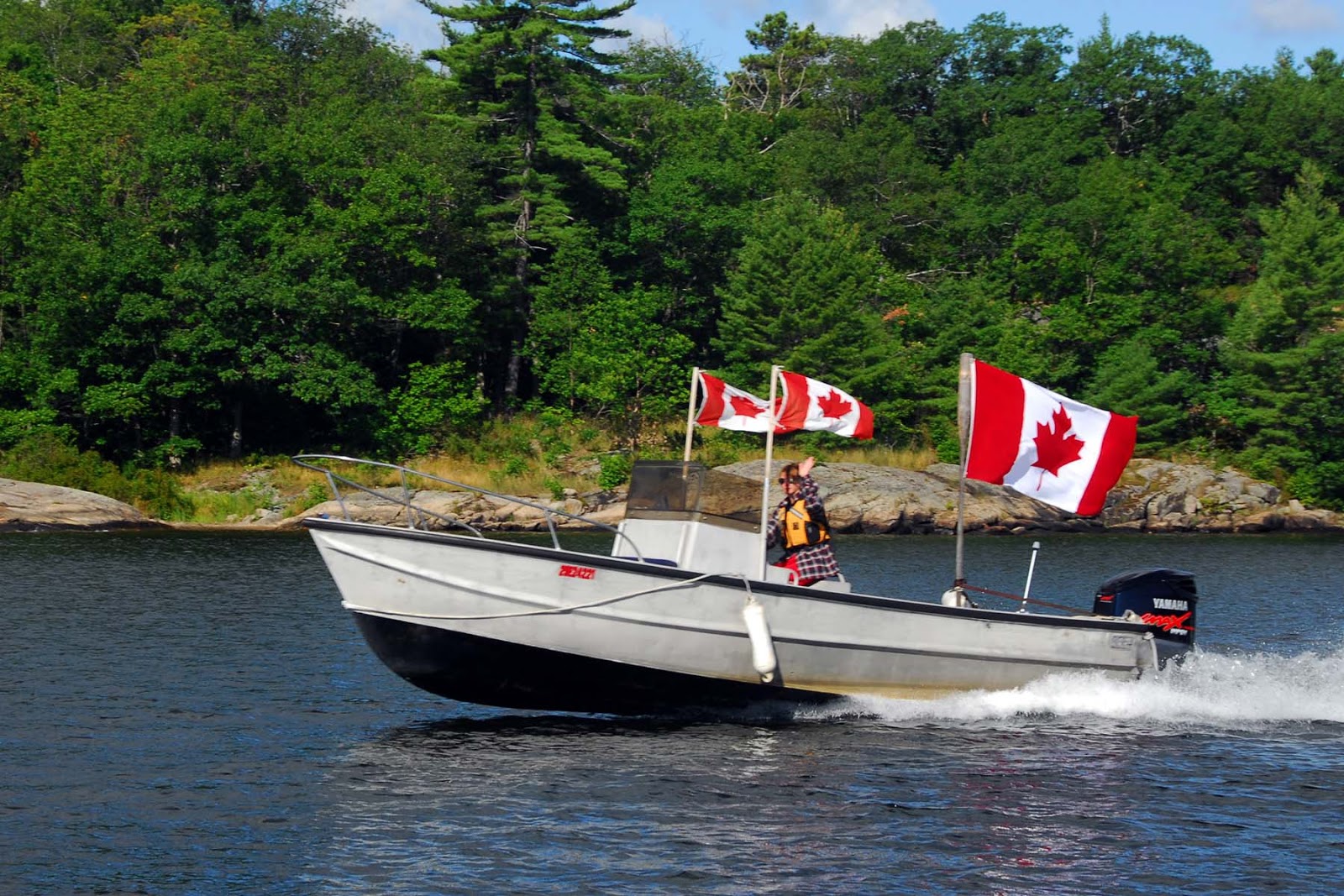 Sailing South on Carina: Love Canada, But