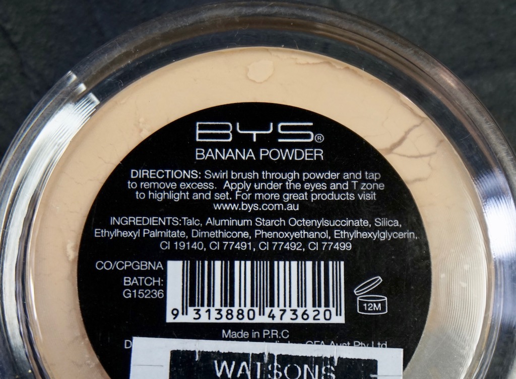 Set and Correct Pink- Toned Foundations with BYS Banana Powder Review ...