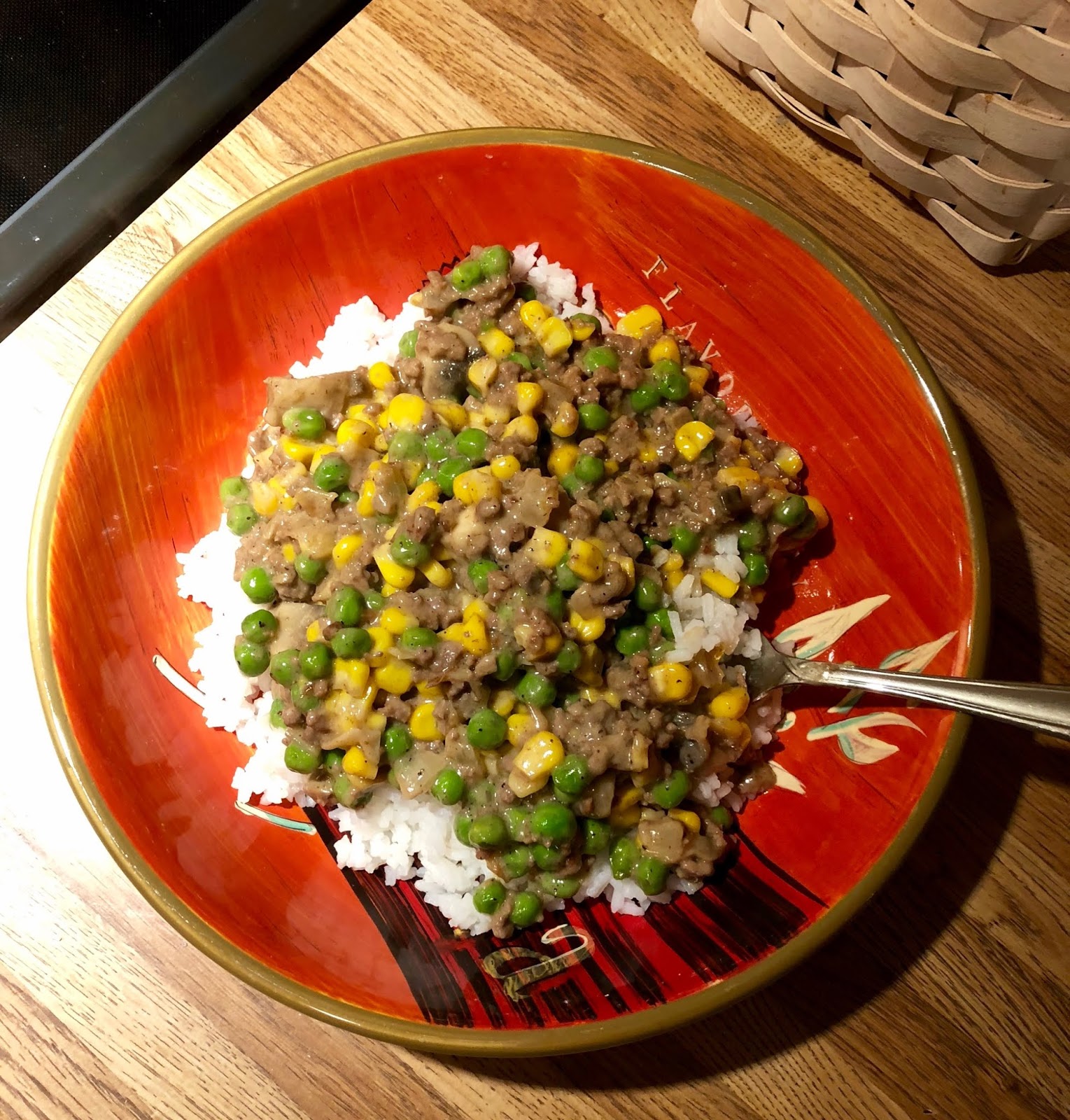 Rainy & windy days and comfort food...