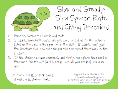 Slow & Steady: Slow Speech Rate and Giving Directions