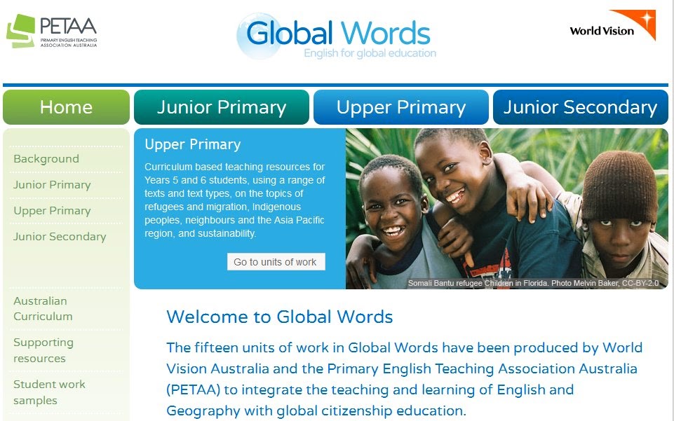 Spatialworlds: Linking Geography with English