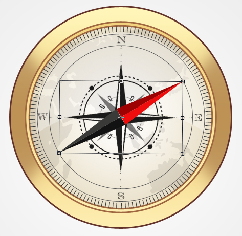 Tutoriais-PSD: Criar um ícone Compass elegante / Vintage no Photoshop