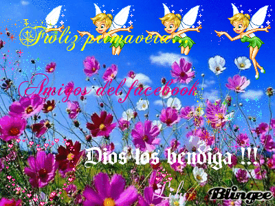 Imágenes gifs con frases a la Primavera - IMÁGENES CON FRASES © LINDAS