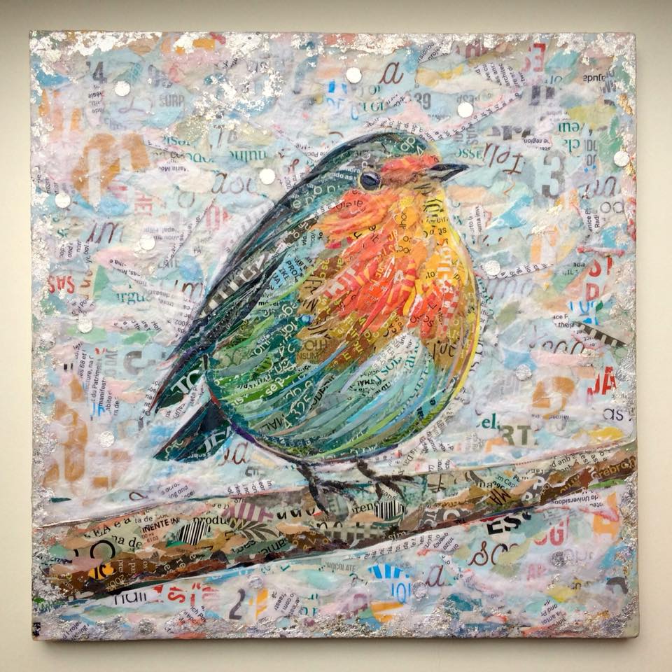 Philippe Patricio (collage art): ROBIN X